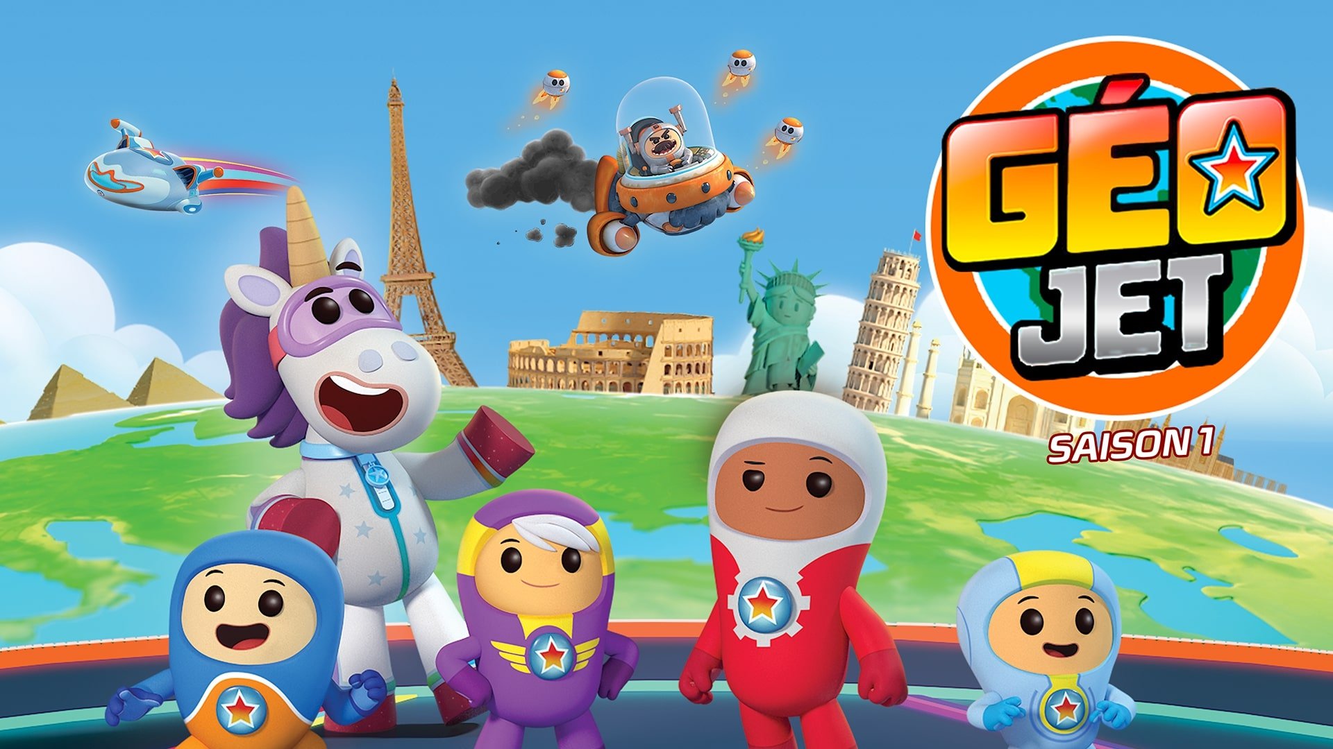 Géo Jet - Dessin Animé | TFOU MAX